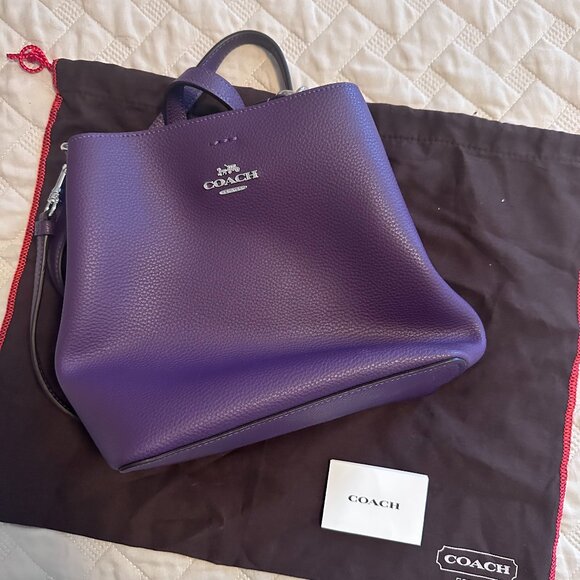Coach | Bags | Purple Coach Bucket Bag | Poshmark